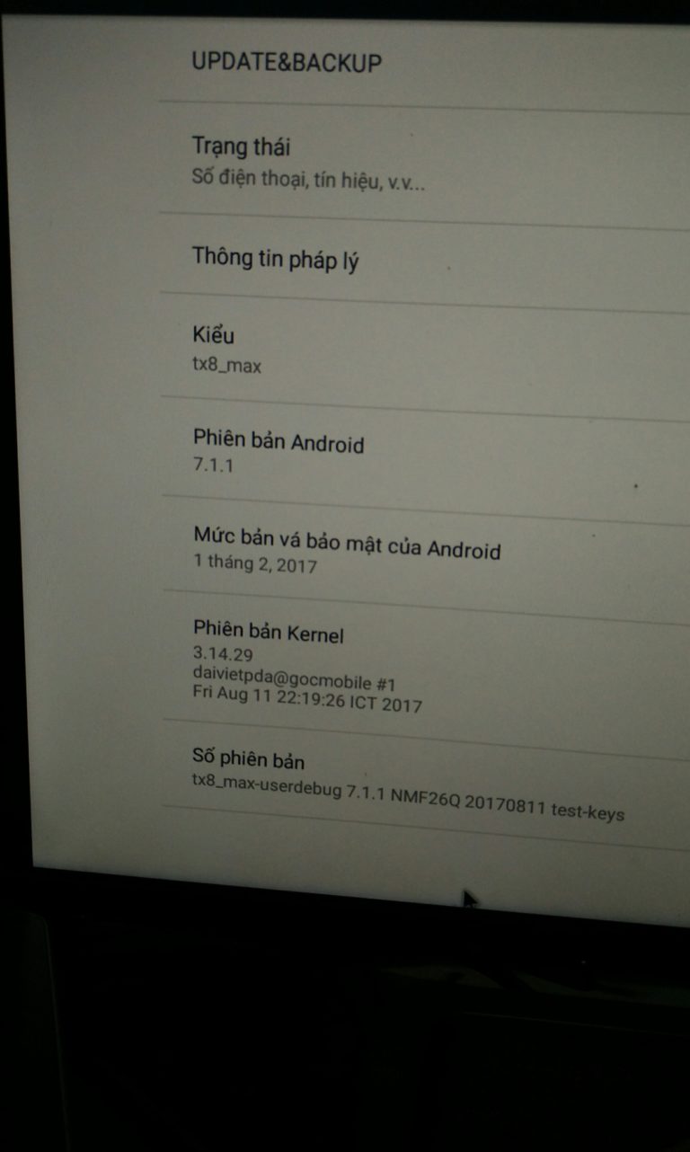 [7.1.1] TX8 MAX ROM ATV & Normal By DaivietPDA – Amlogic S912 RAM 3GB ...